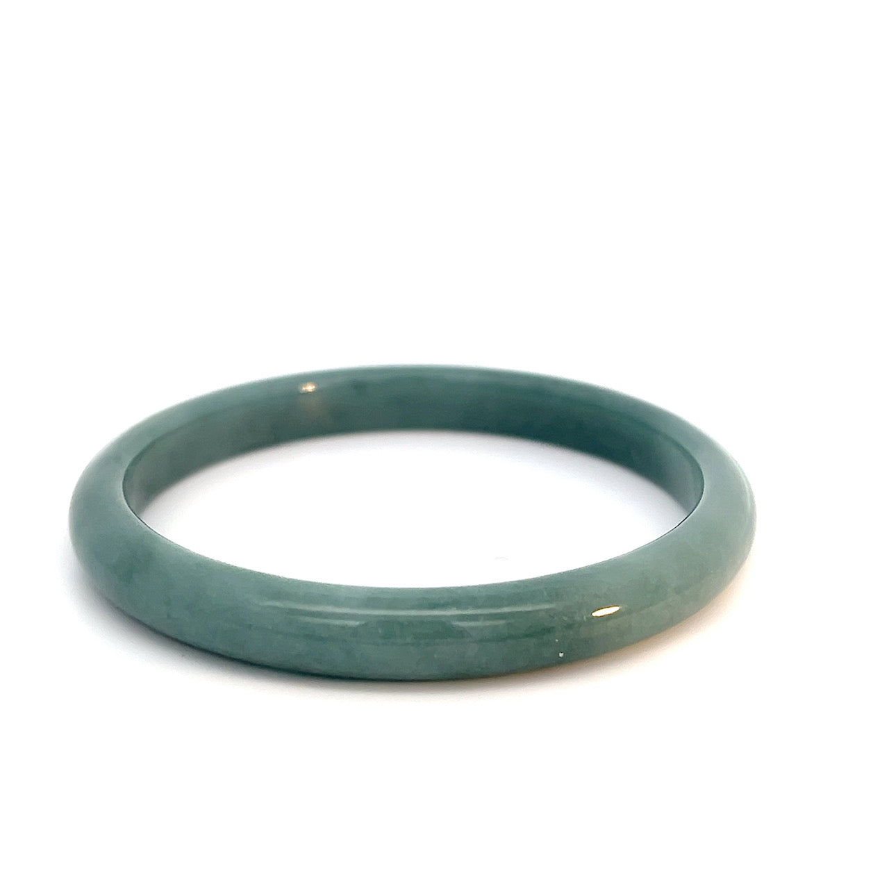 Blue Water Jade Bangle – Dyme Designs