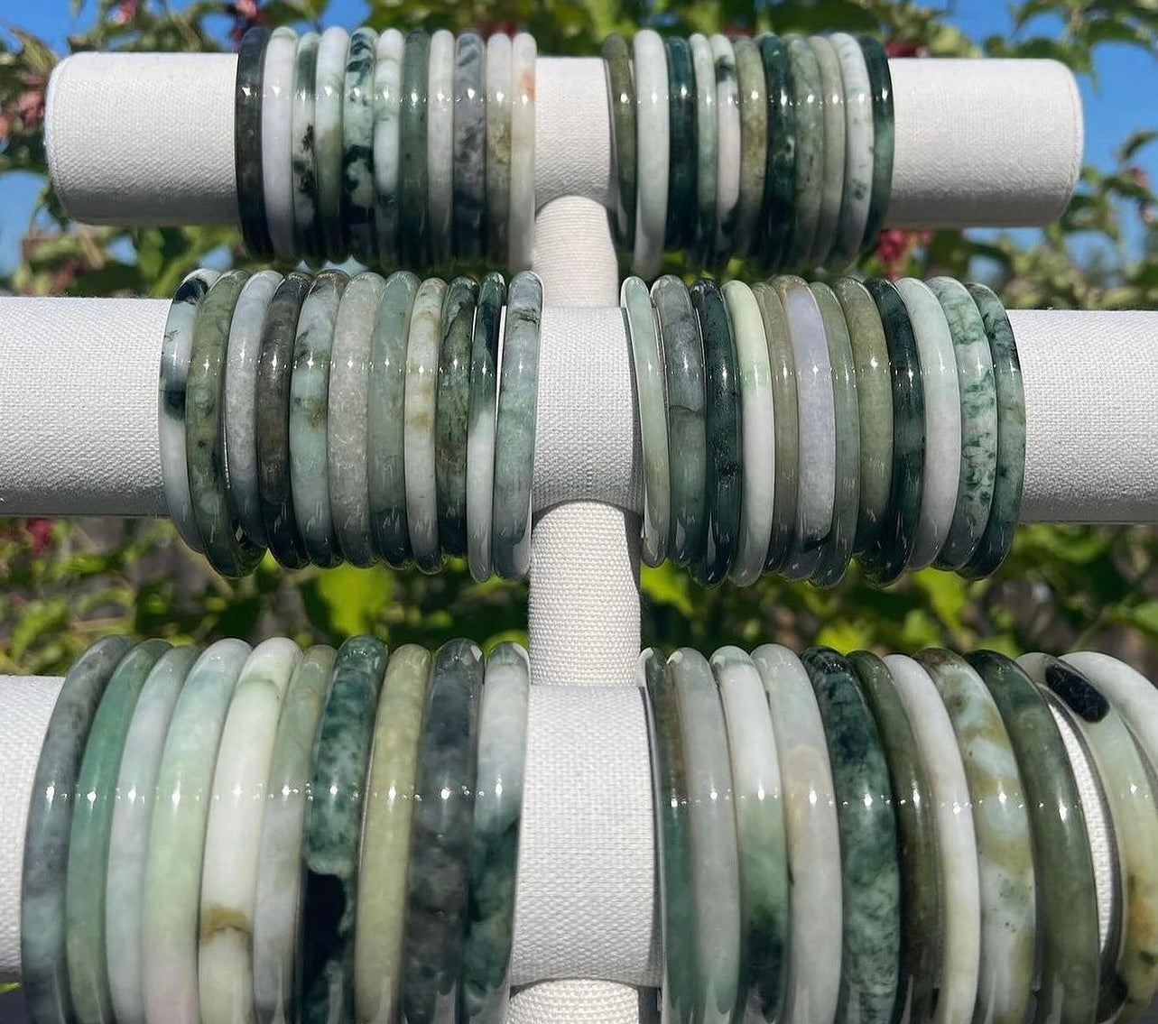Burmese Jade Bangles – Dyme Designs